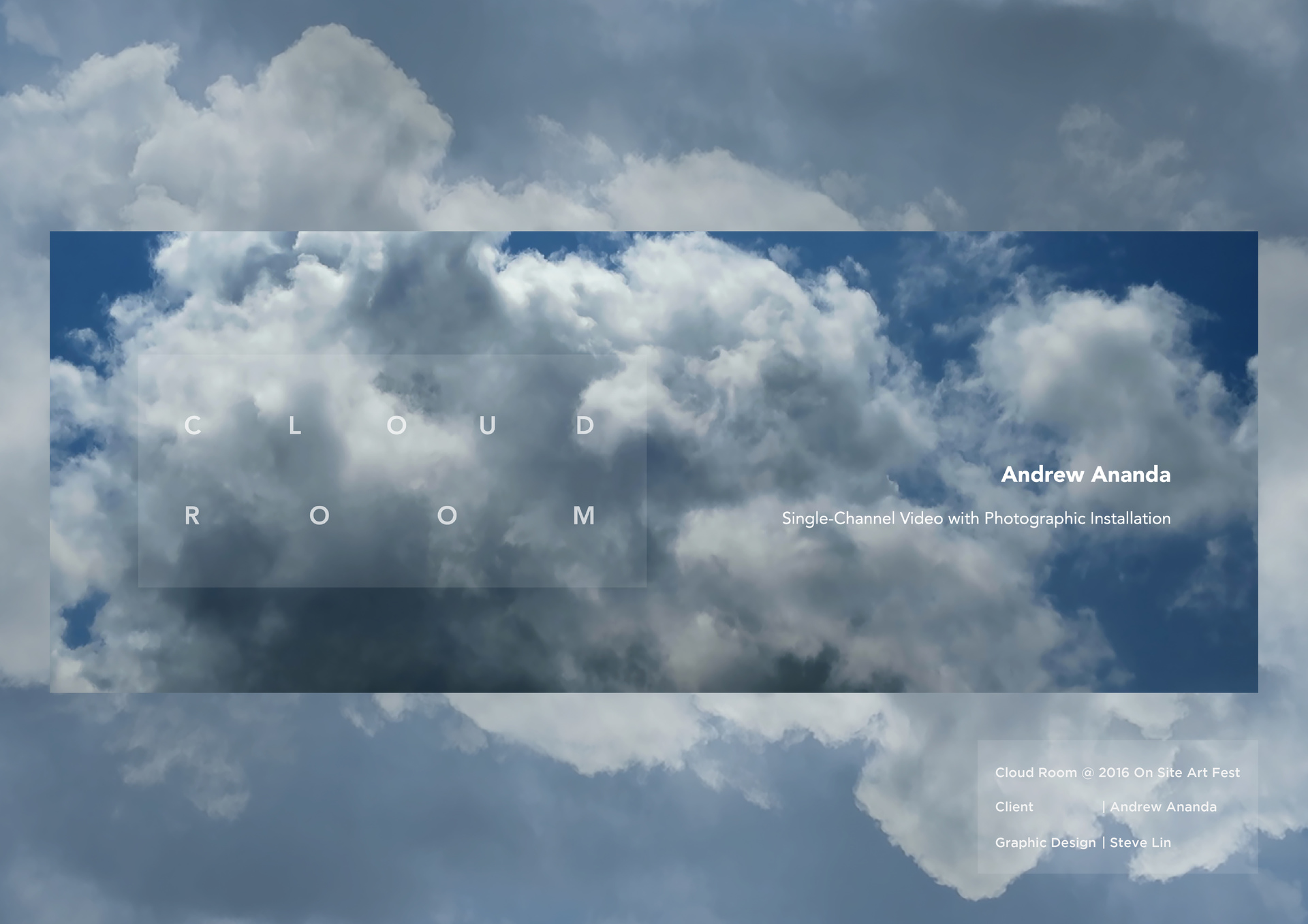 Event Visual Design | Cloud Room